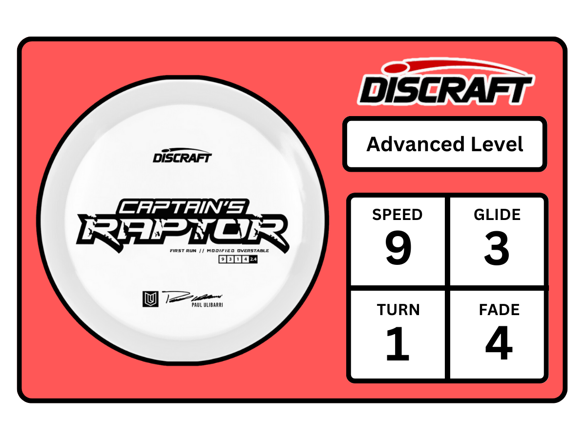 Captain's Raptor – New Zealand Disc Sports Supplies