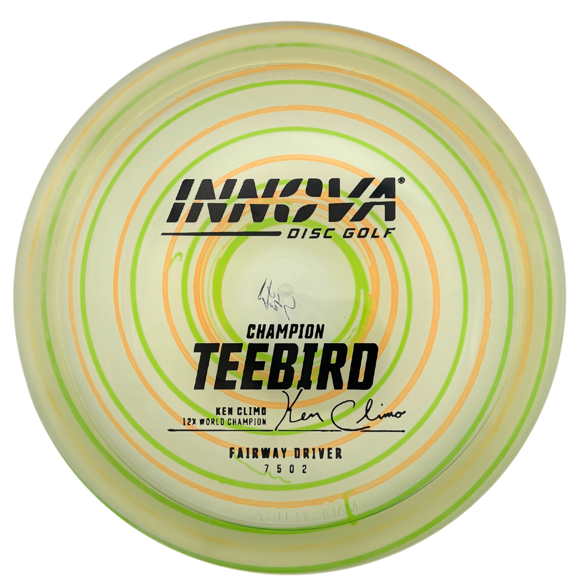 Innova Teebird - Champion I-Dye Line - Green/Yellow – New Zealand Disc ...