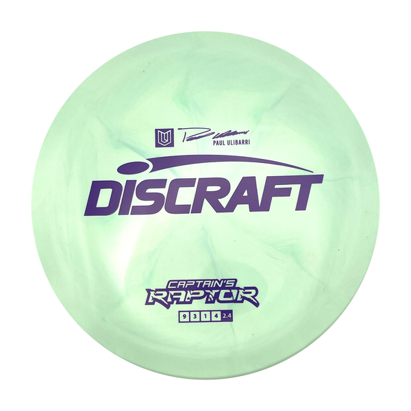 Discraft Captain's Raptor - Paul Ulibarri Signature ESP Swirl - Light ...