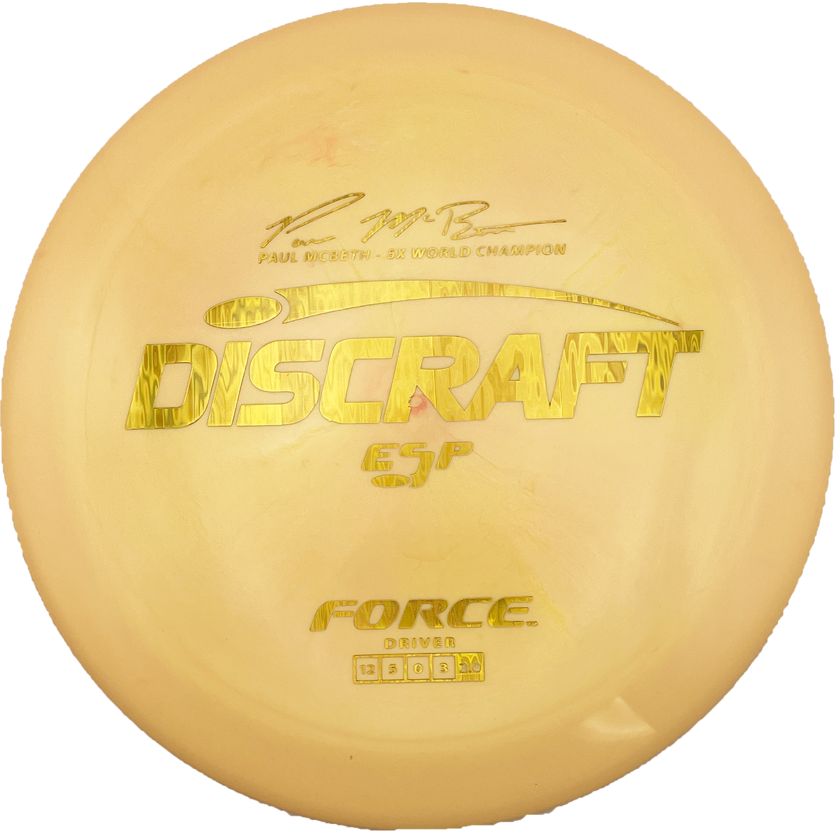 Discraft Force - ESP Line - Light Orange – New Zealand Disc Sports Supplies