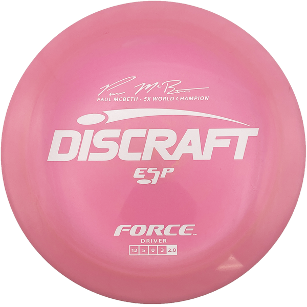 Discraft Force - ESP Line - Pink – New Zealand Disc Sports Supplies