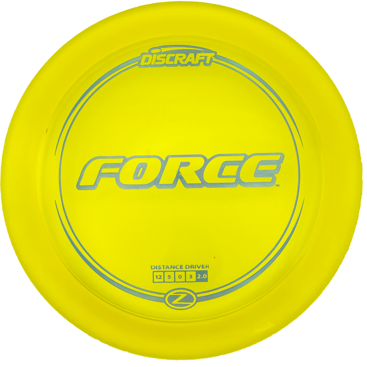 Discraft Force - Z Line - Yellow – New Zealand Disc Sports Supplies