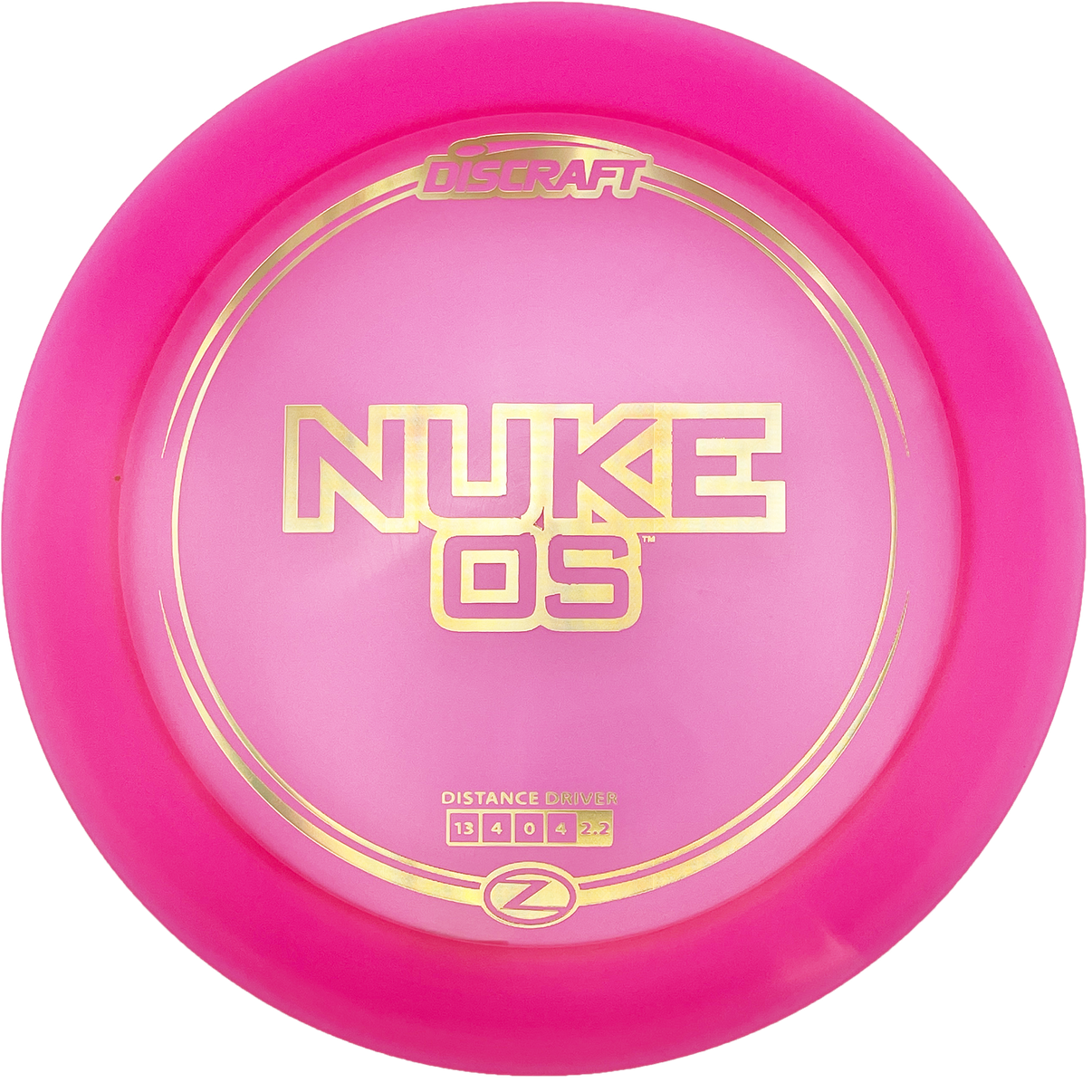 Discraft Nuke OS - Z line - Pink – New Zealand Disc Sports Supplies