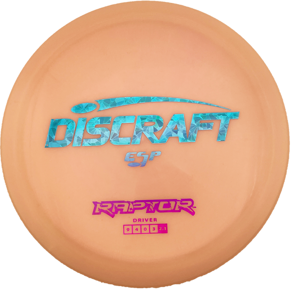 Discraft Raptor - ESP Line - Light Pink – New Zealand Disc Sports Supplies