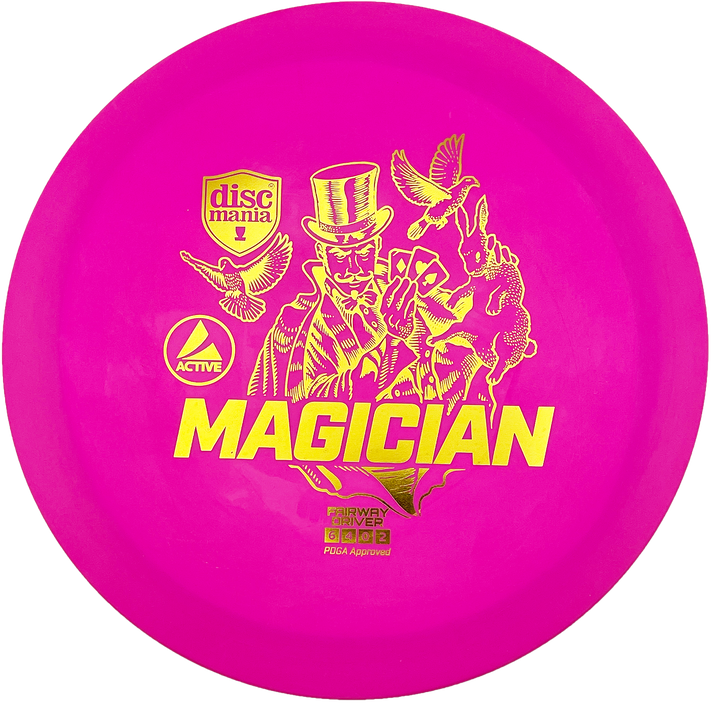 Discmania Magician - Active Line - Pink – New Zealand Disc Sports Supplies