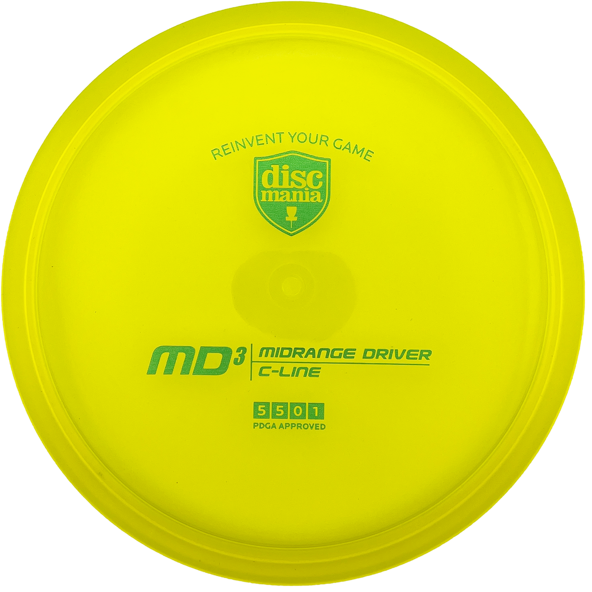 Discmania MD3 - C Line - Yellow – New Zealand Disc Sports Supplies