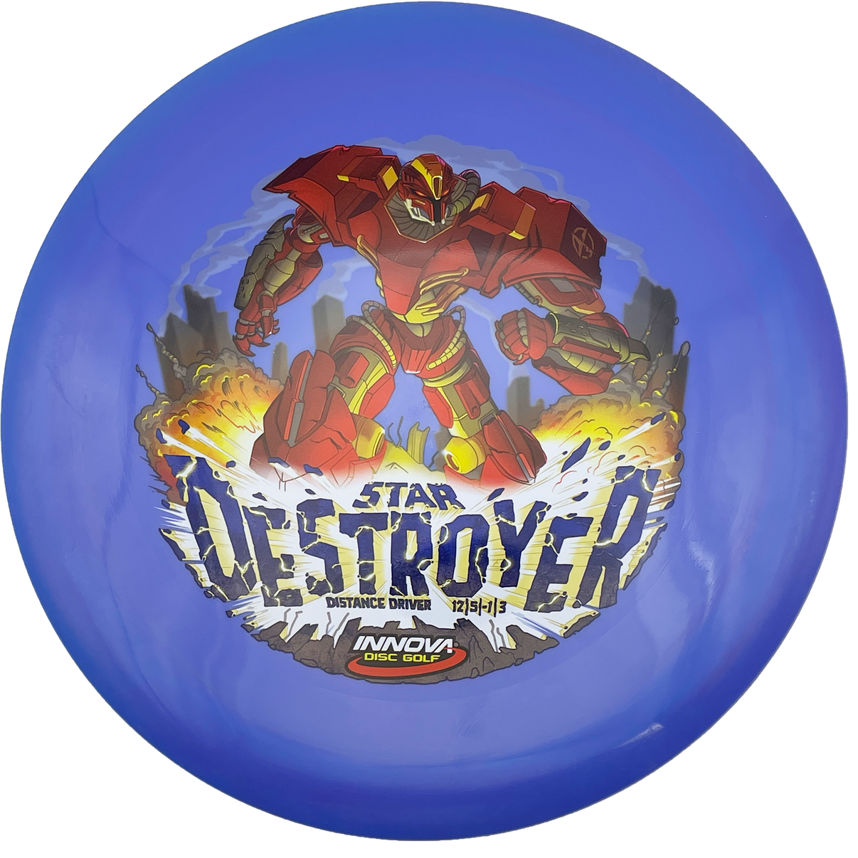 Innova Destroyer - INNVision Star - Purple – New Zealand Disc Sports ...