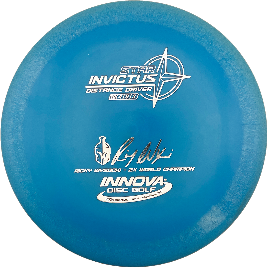 Innova Invictus - Star Line - Light Blue – New Zealand Disc Sports Supplies