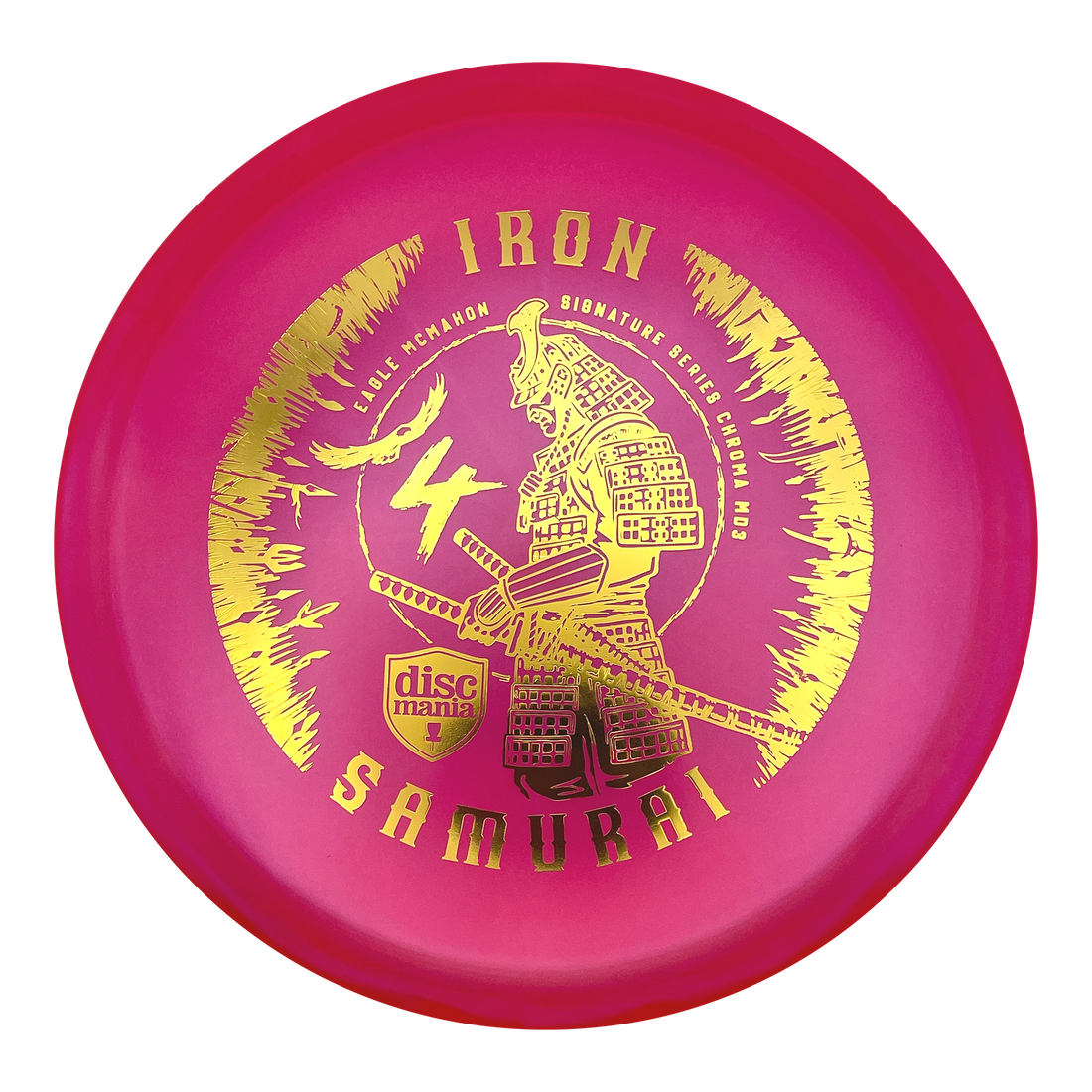 Discmania Iron Samurai 4 - Eagle McMahon Signature - MD3 - Chroma C Li ...