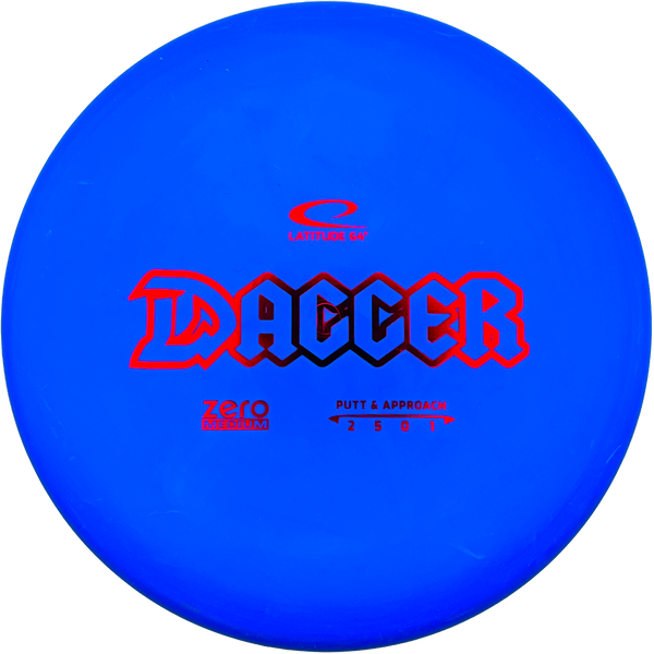 Latitude 64 Dagger - Zero Medium Line - Blue – New Zealand Disc Sports Supplies