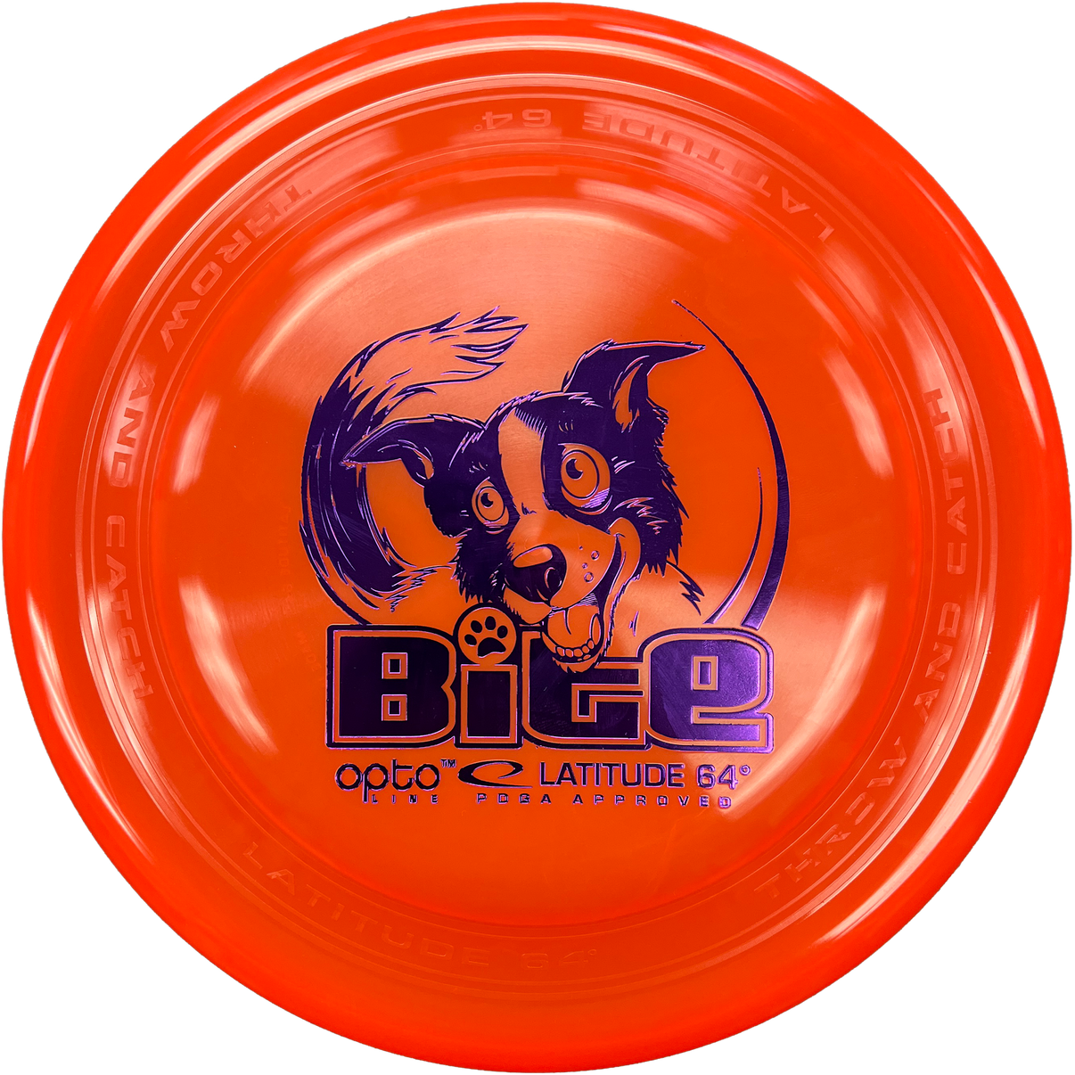 Latitude 64 Bite - Dog Disc - Orange – New Zealand Disc Sports Supplies