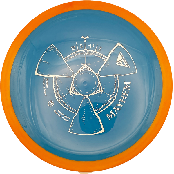 Axiom Mayhem - Neutron - Blue – New Zealand Disc Sports Supplies