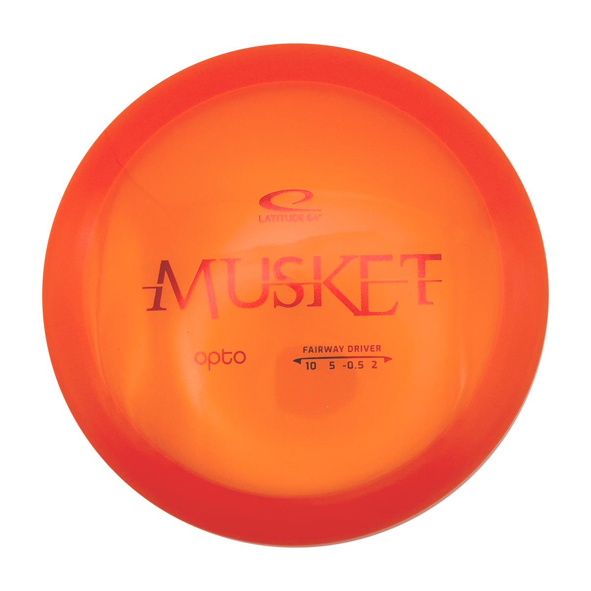 Latitude 64 Musket - Opto Line - Orange – New Zealand Disc Sports Supplies