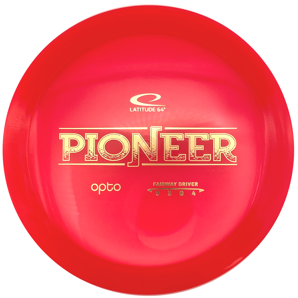 Latitude 64 Pioneer - Opto Line - Red – New Zealand Disc Sports Supplies