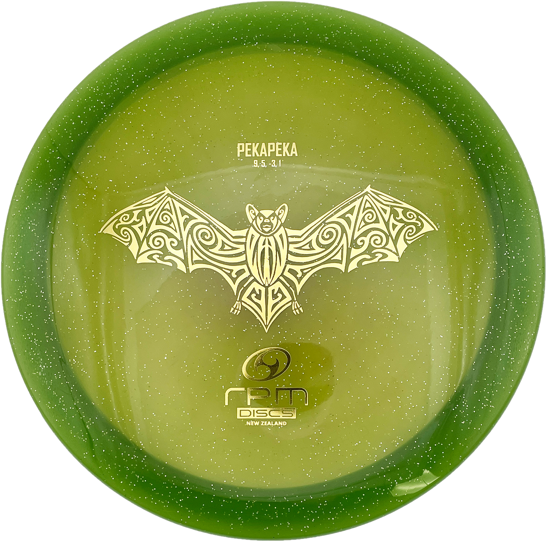 RPM Pekapeka - Cosmic - Green – New Zealand Disc Sports Supplies