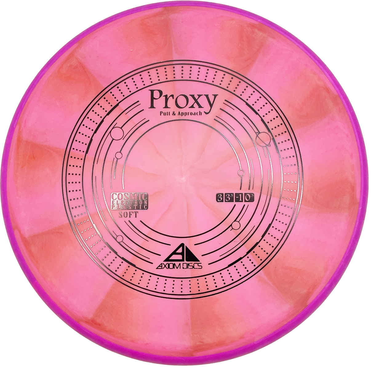 Axiom Proxy - Cosmic Electron (Soft) - Pink Swirl – New Zealand Disc Sports Supplies