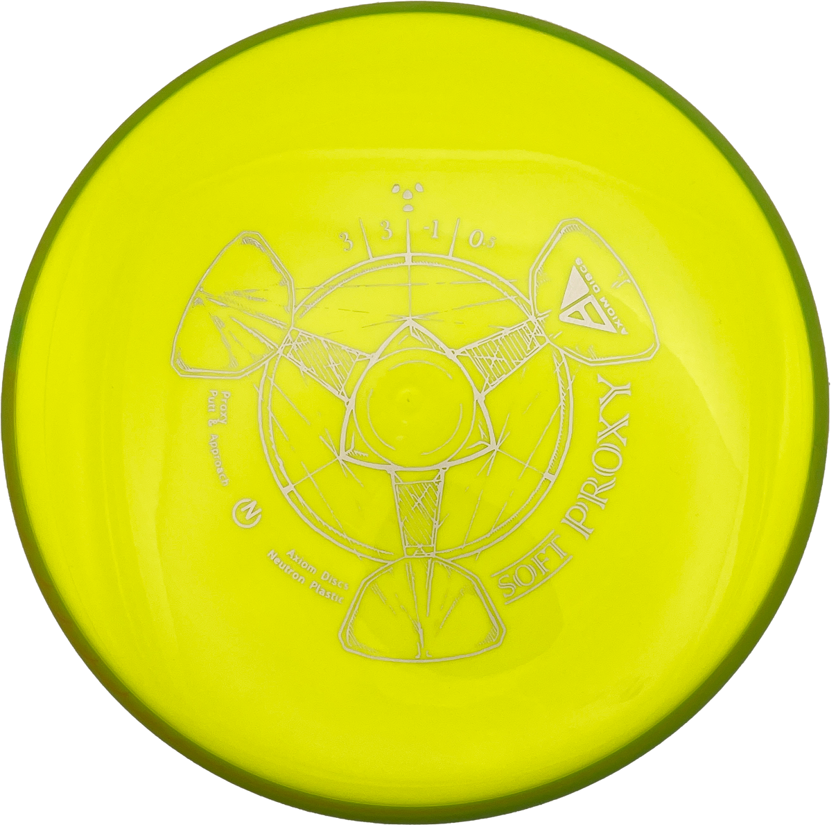 Axiom Proxy - Neutron - Yellow – New Zealand Disc Sports Supplies