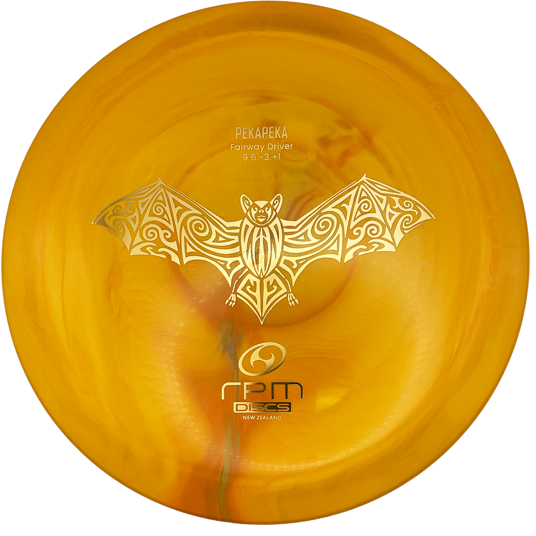 RPM Pekapeka - Atomic Swirl - Yellow – New Zealand Disc Sports Supplies