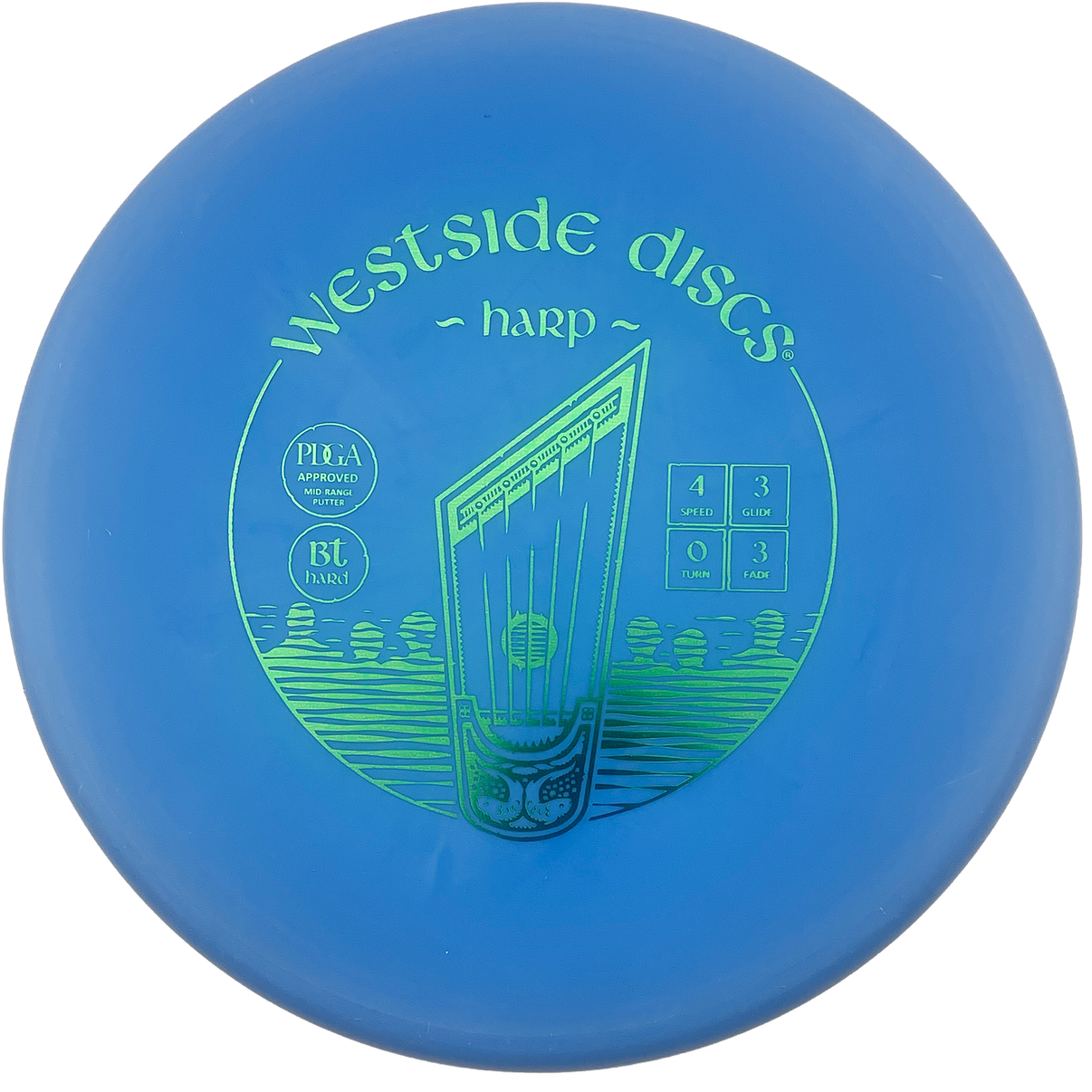 Westside Harp - BT Hard Line - Blue – New Zealand Disc Sports Supplies