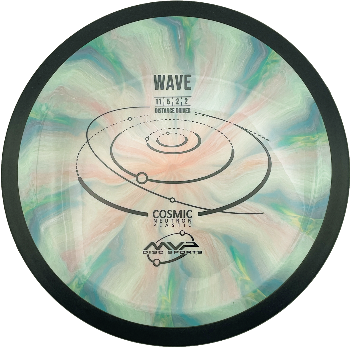 MVP Wave - Cosmic Neutron - Green Swirl – New Zealand Disc Sports Supplies