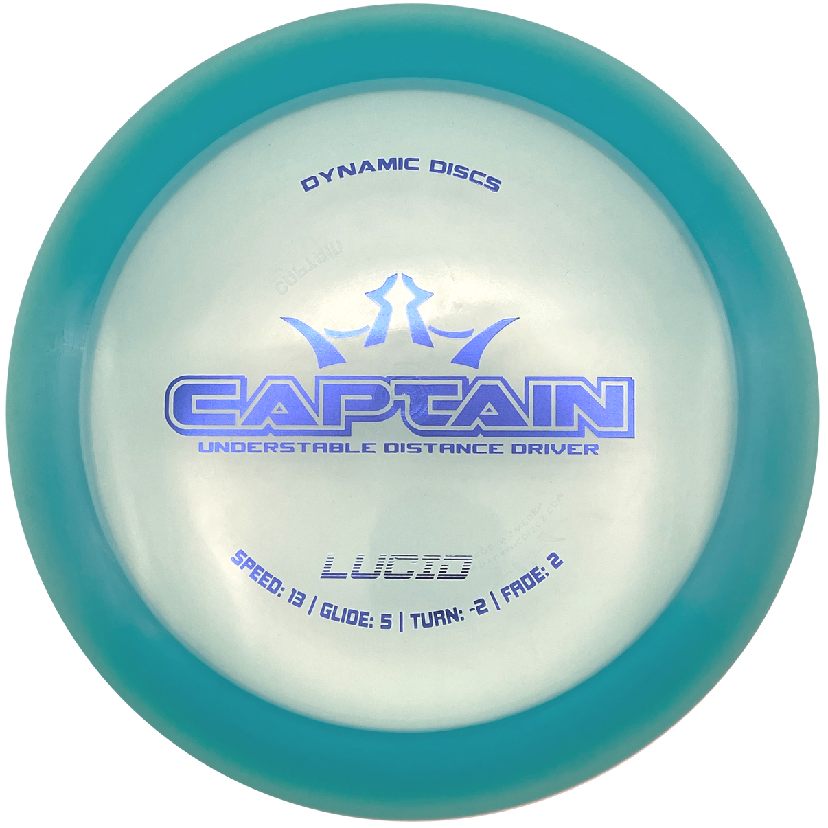 Dynamic Discs Captain - Lucid Line - Blue – New Zealand Disc Sports ...