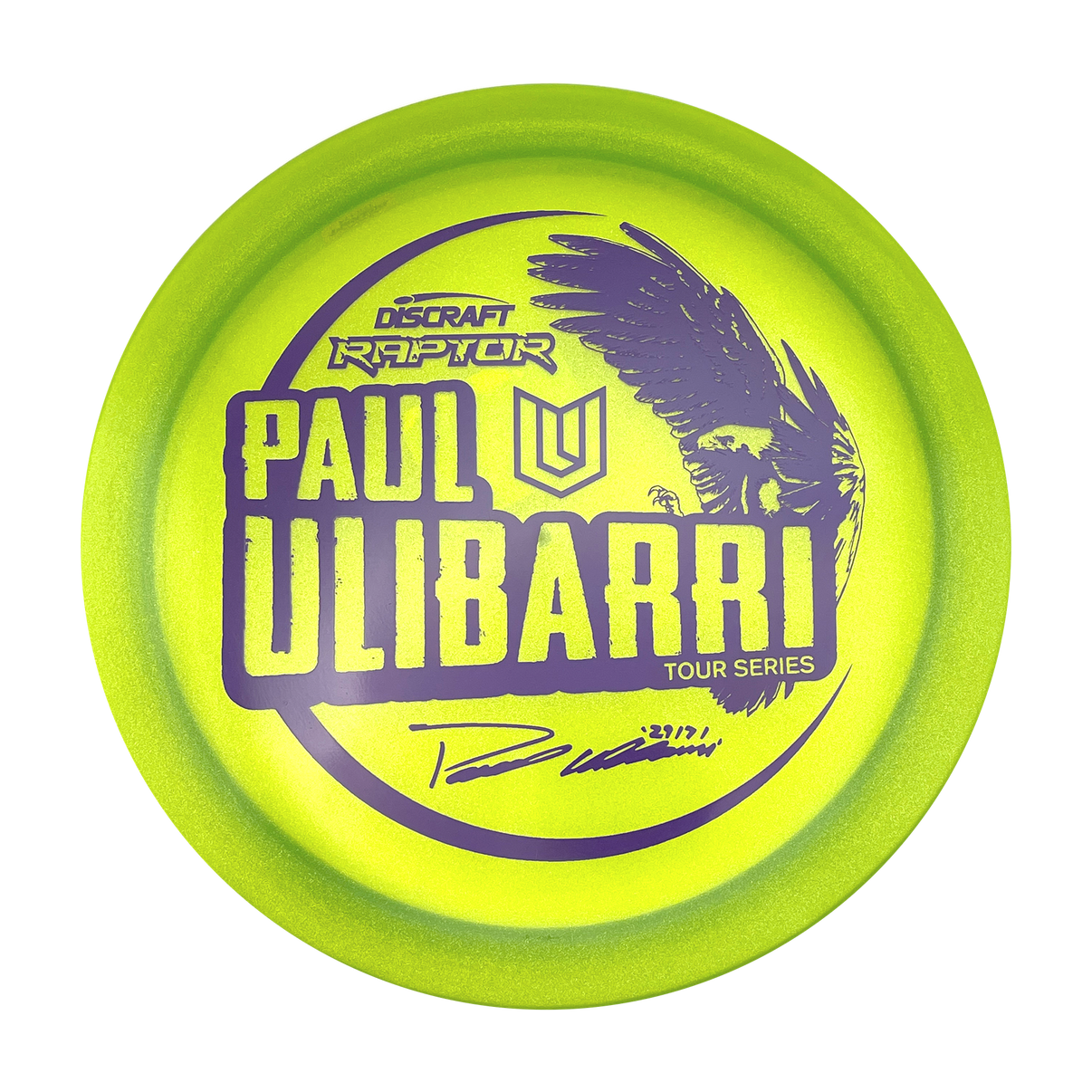 Discraft Raptor - Paul Ulibarri - Tour Series - Z line - Green – New ...