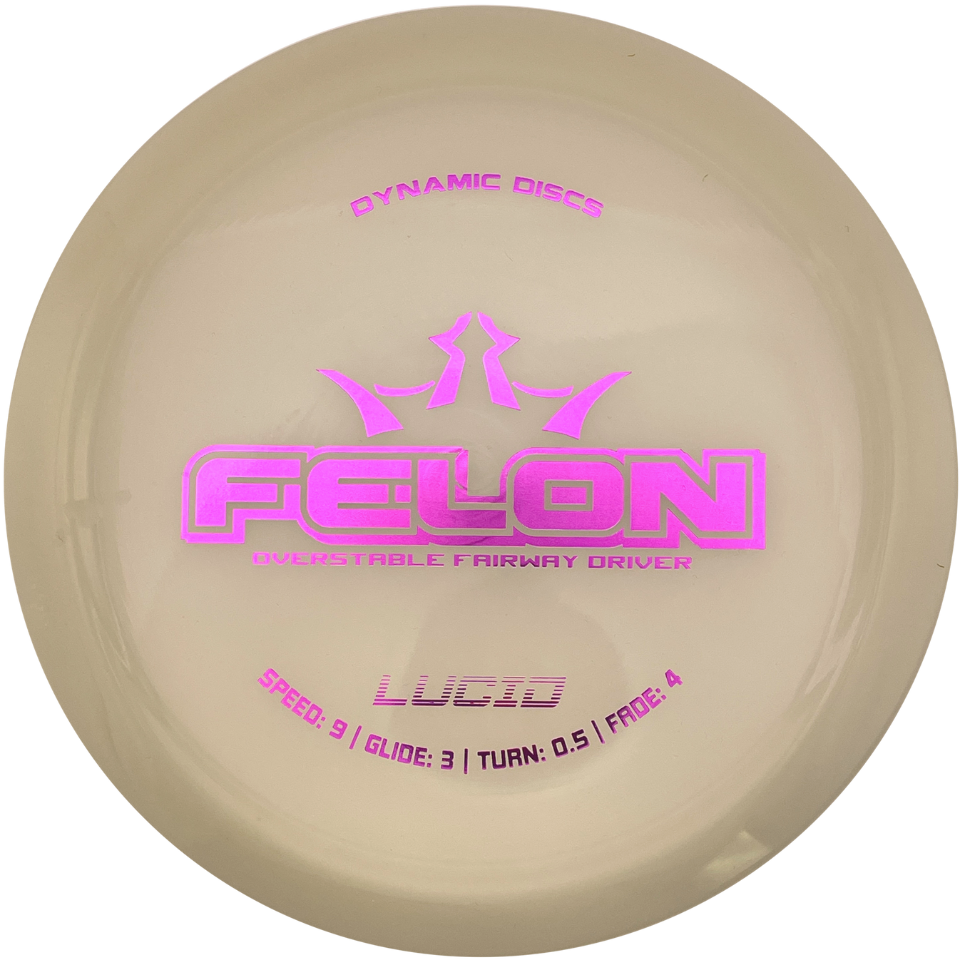 Dynamic Discs Felon - Lucid Line - White – New Zealand Disc Sports Supplies