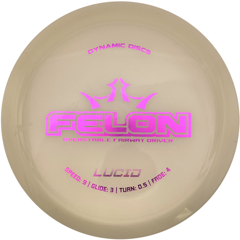 Dynamic Discs Felon - Lucid Line - White – New Zealand Disc Sports Supplies