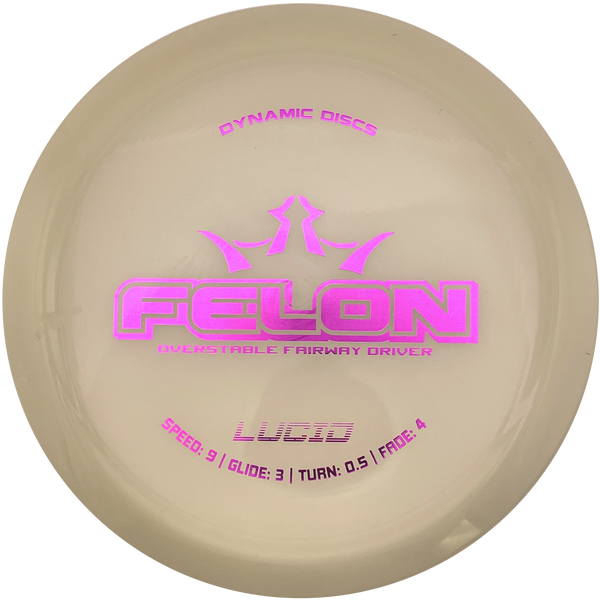 Dynamic Discs Felon - Lucid Line - White – New Zealand Disc Sports Supplies