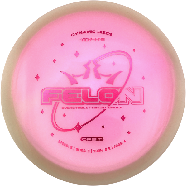 Dynamic Discs Felon - Orbit Moonshine - Pink – New Zealand Disc Sports ...