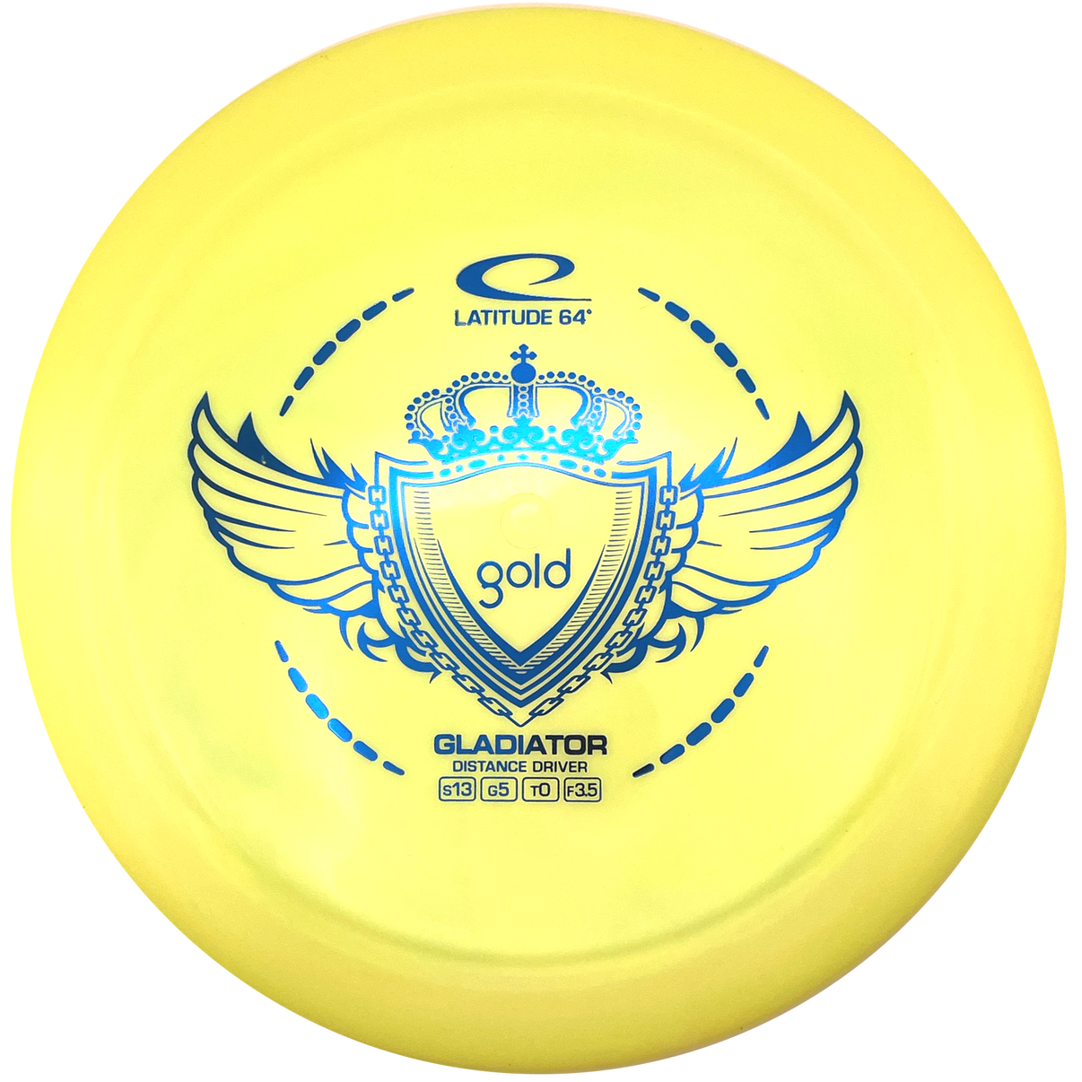 Latitude 64 Gladiator - Gold Line - Yellow – New Zealand Disc Sports ...