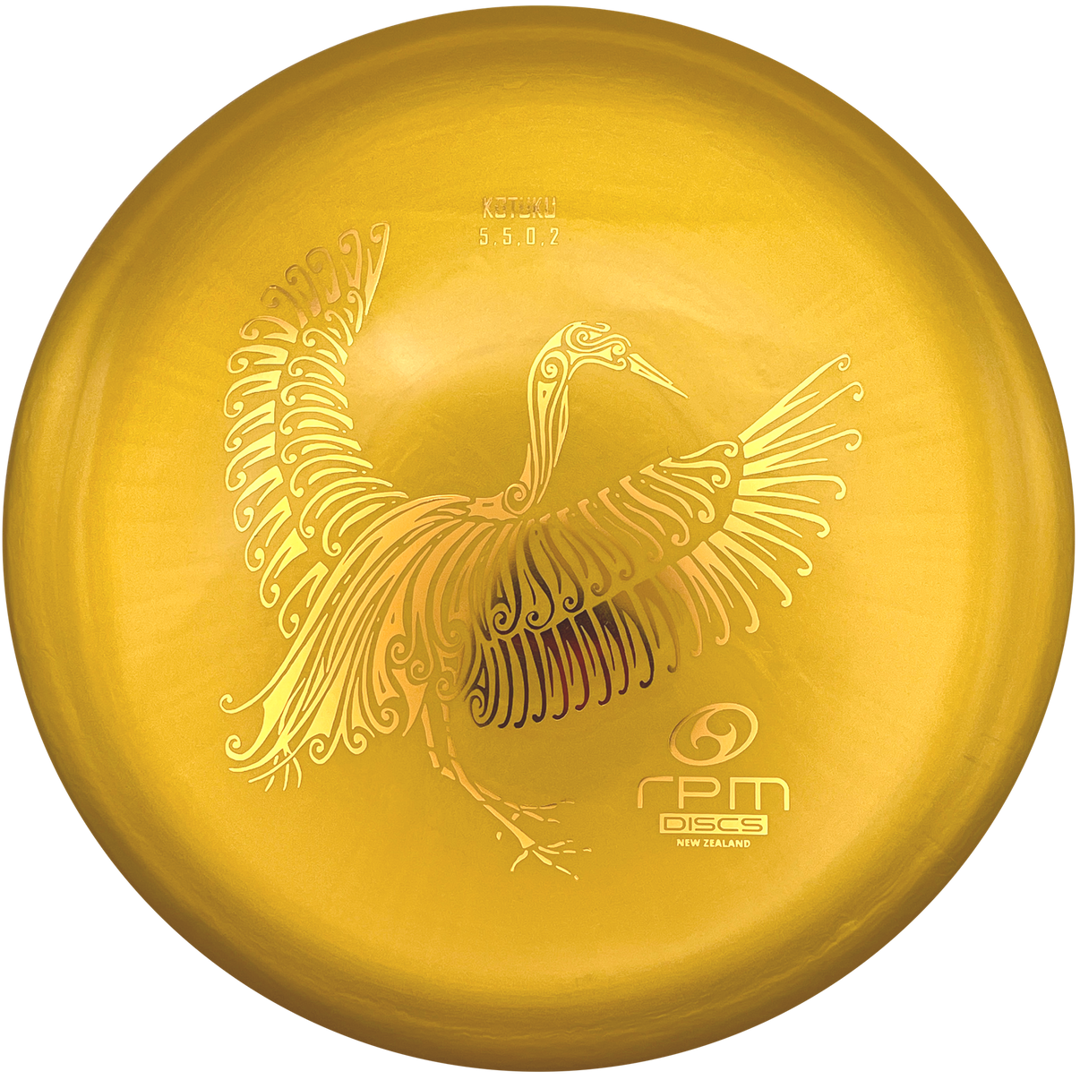 RPM kotuku - Atomic - Gold – New Zealand Disc Sports Supplies