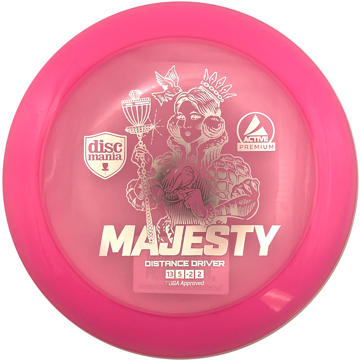 Discmania Majesty - Active Premium Line - Pink – New Zealand Disc ...