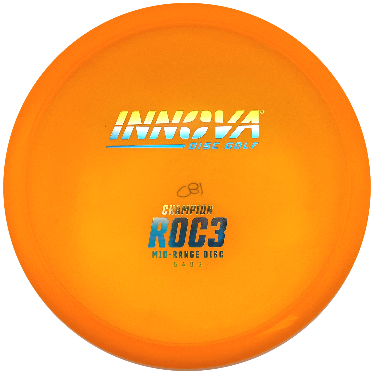 Innova Roc3 - Champion Line - Orange – New Zealand Disc Sports Supplies
